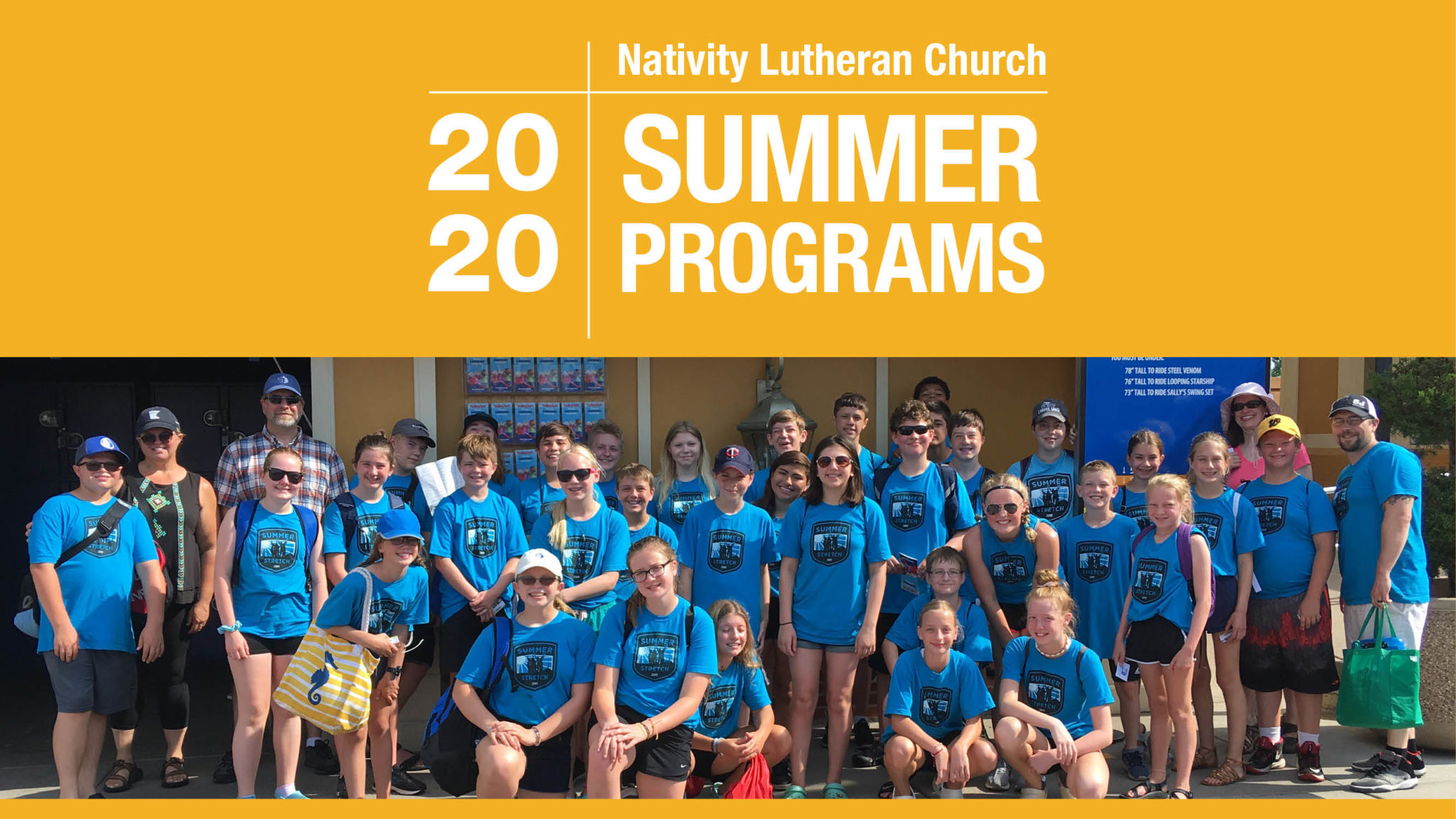 Summer Faith Formation Update – Nativity Lutheran Church