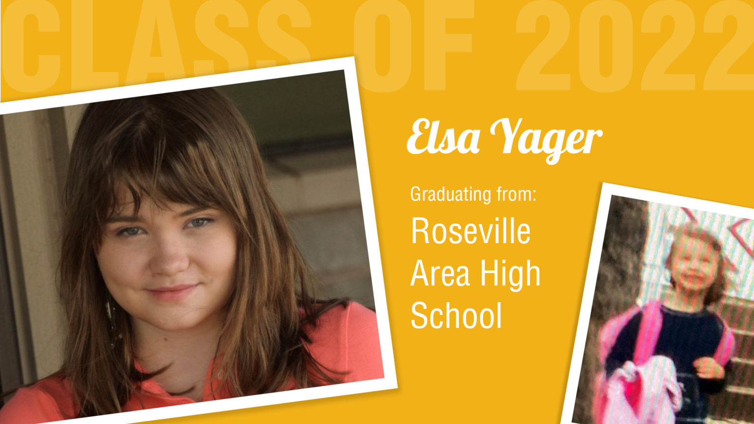 Elsa Yager – Class of 2022 – Nativity Lutheran Church