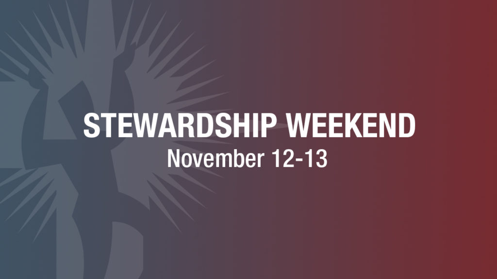Celebrating Generosity This Stewardship Weekend – Nativity Lutheran Church