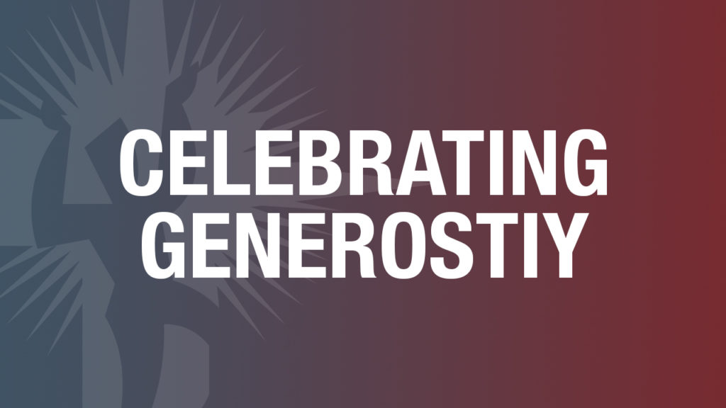 Celebrating Generosity – Nativity Lutheran Church