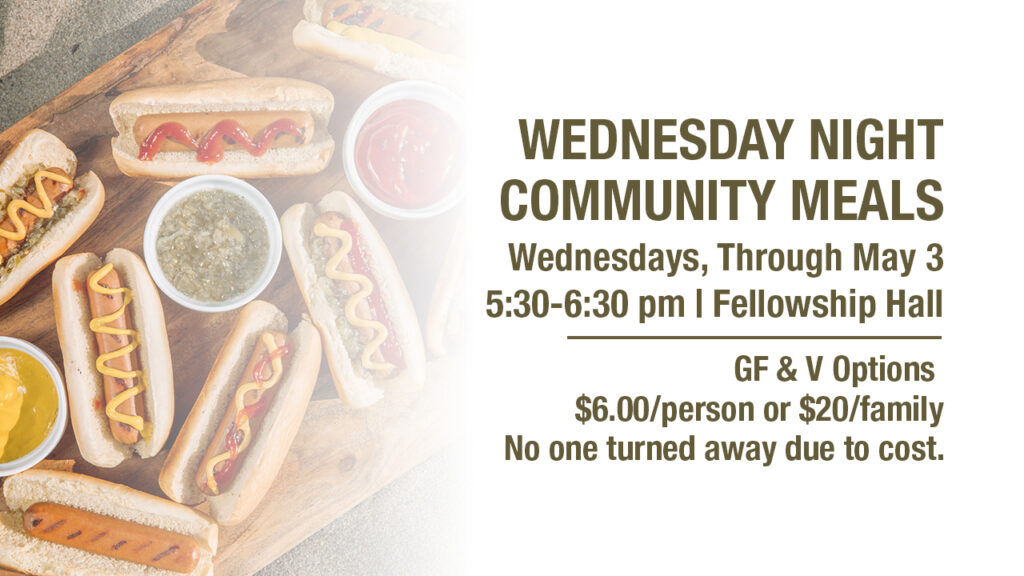 Our Last Two Community Meals! – Nativity Lutheran Church